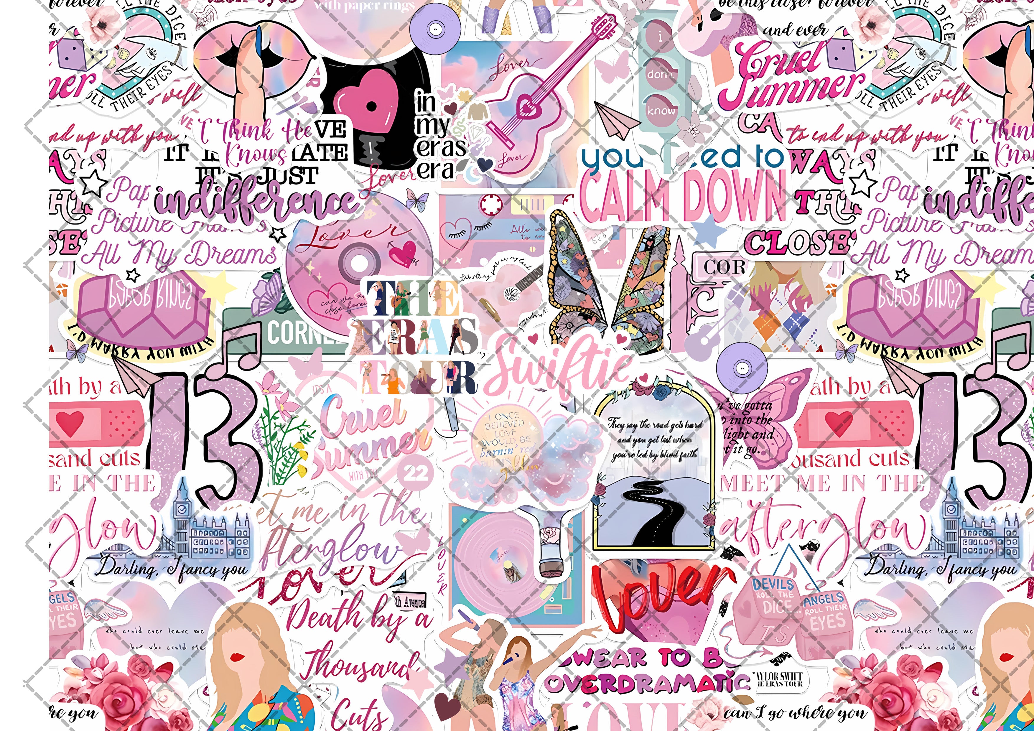 Taylor Swift Eras Edible Icing Cake Wrap – Deezee Designs