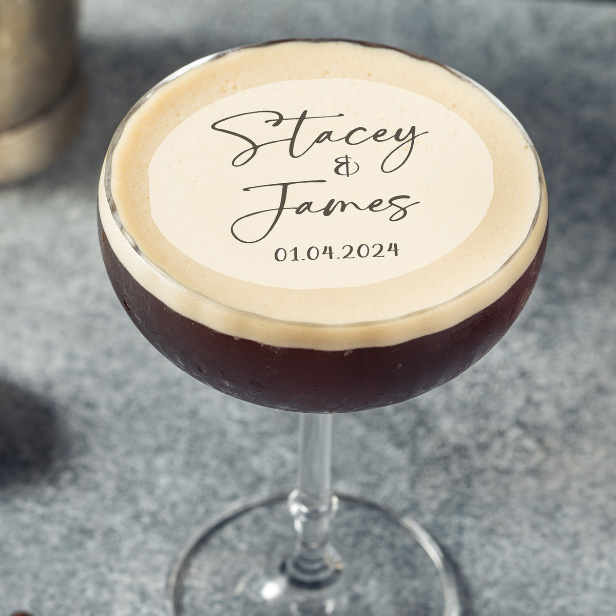 Wedding Engagement Birthday Edible Cocktail Drink Toppers – Deezee Designs