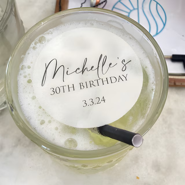 Sample Pack Edible Cocktail Drink Toppers – Deezee Designs